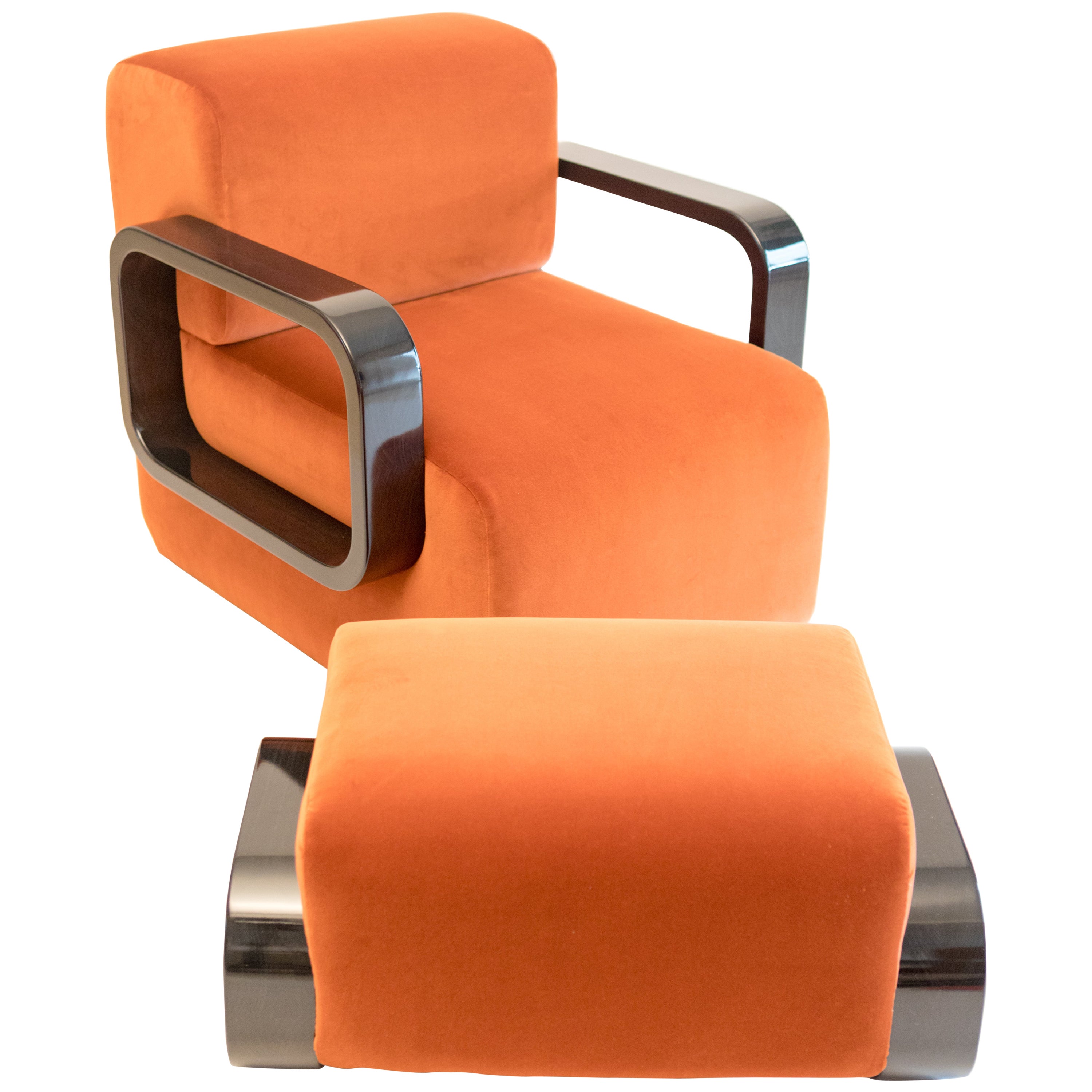 Tubax Streamline Lounge Chair at 1stDibs
