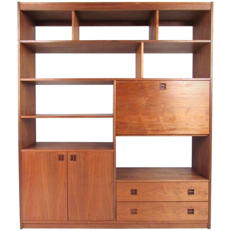 Mid-Century Modern Mexican Modernist Bookcase Shelving Room Divider at ... Mid-Century Modern Mexican Modernist Bookcase Shelving Room Divider at ...