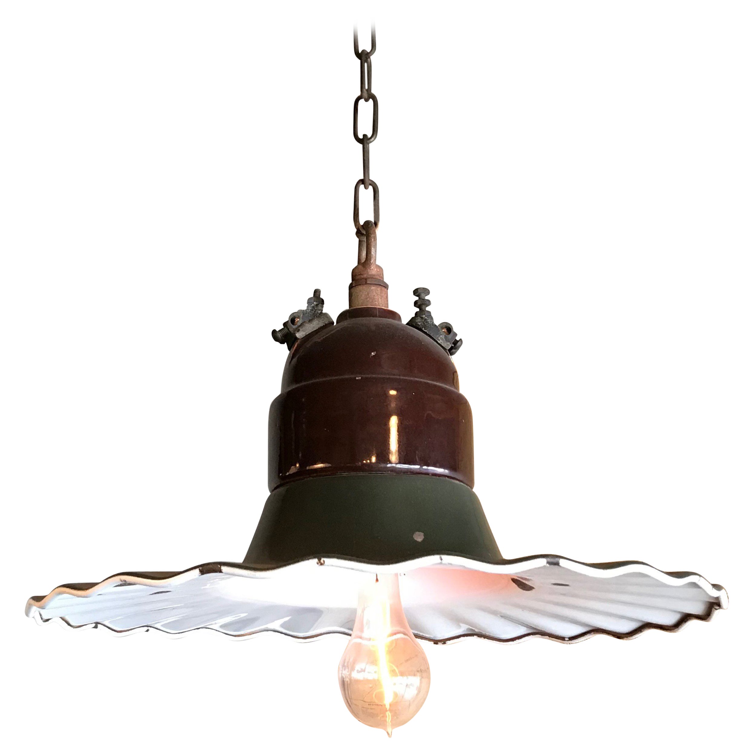 Vintage Overhead Train Station Light / Lamp at 1stDibs