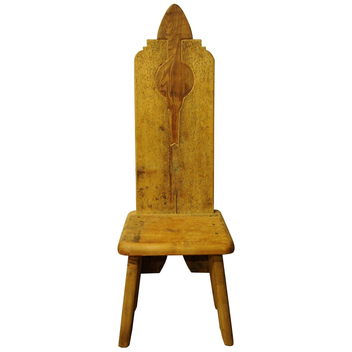 Vintage African Ashanti Kings Chair/ Throne For Sale at 1stDibs