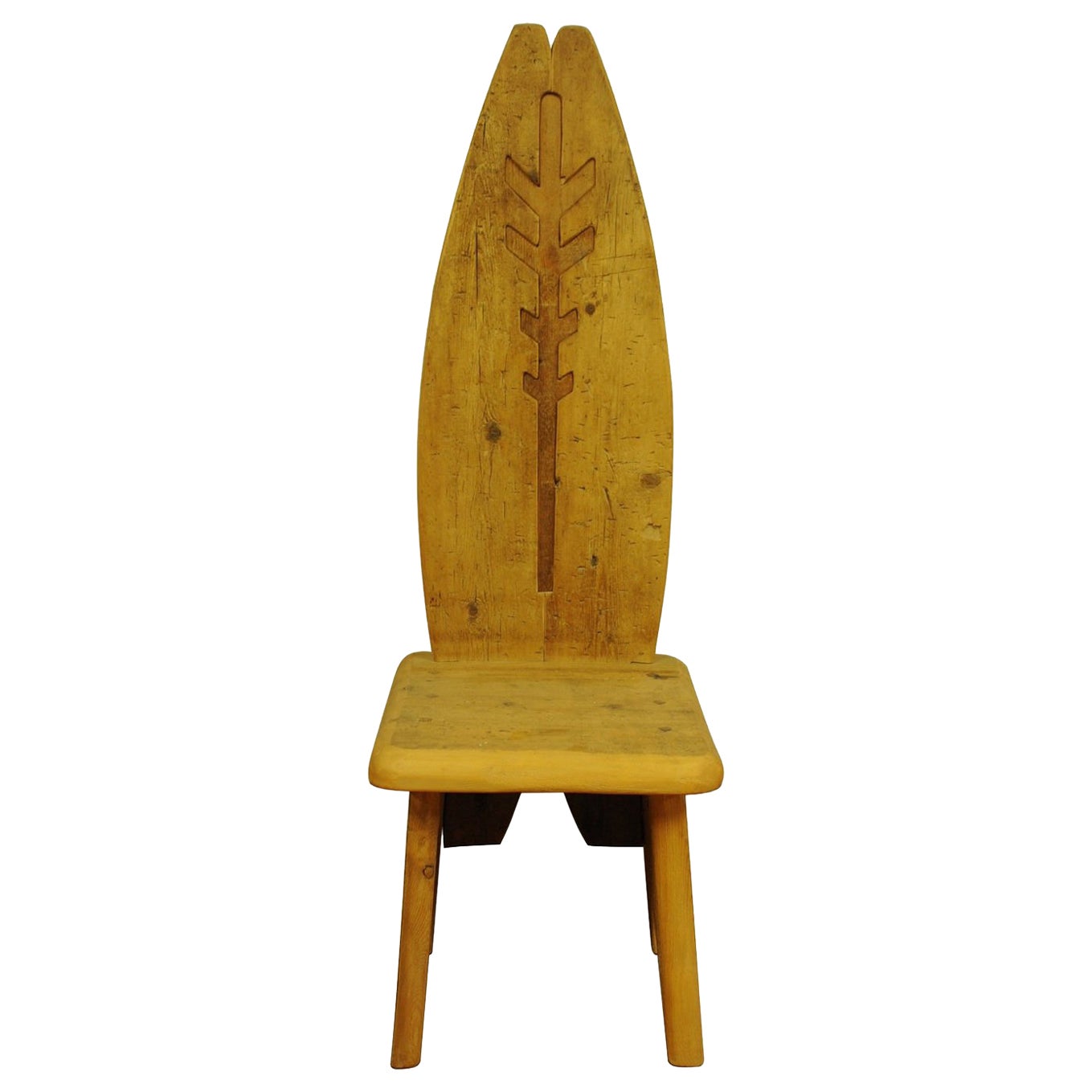 Vintage African Ashanti Kings Chair/ Throne For Sale at 1stDibs