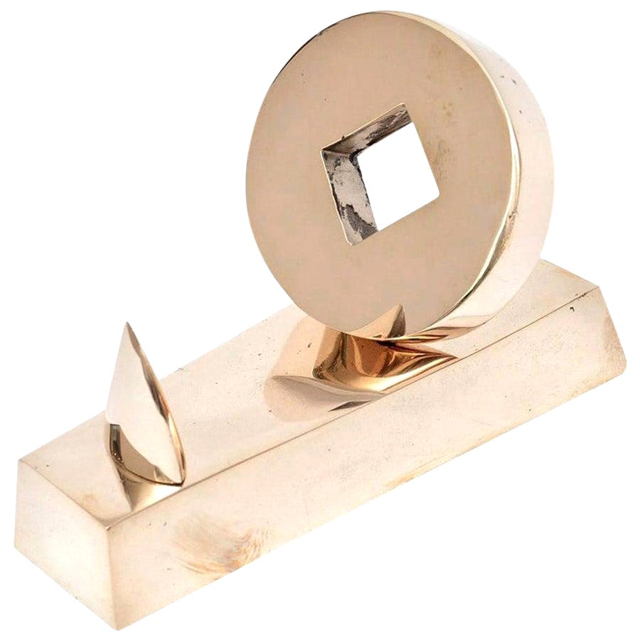 Azurite Abstract Carving at 1stDibs