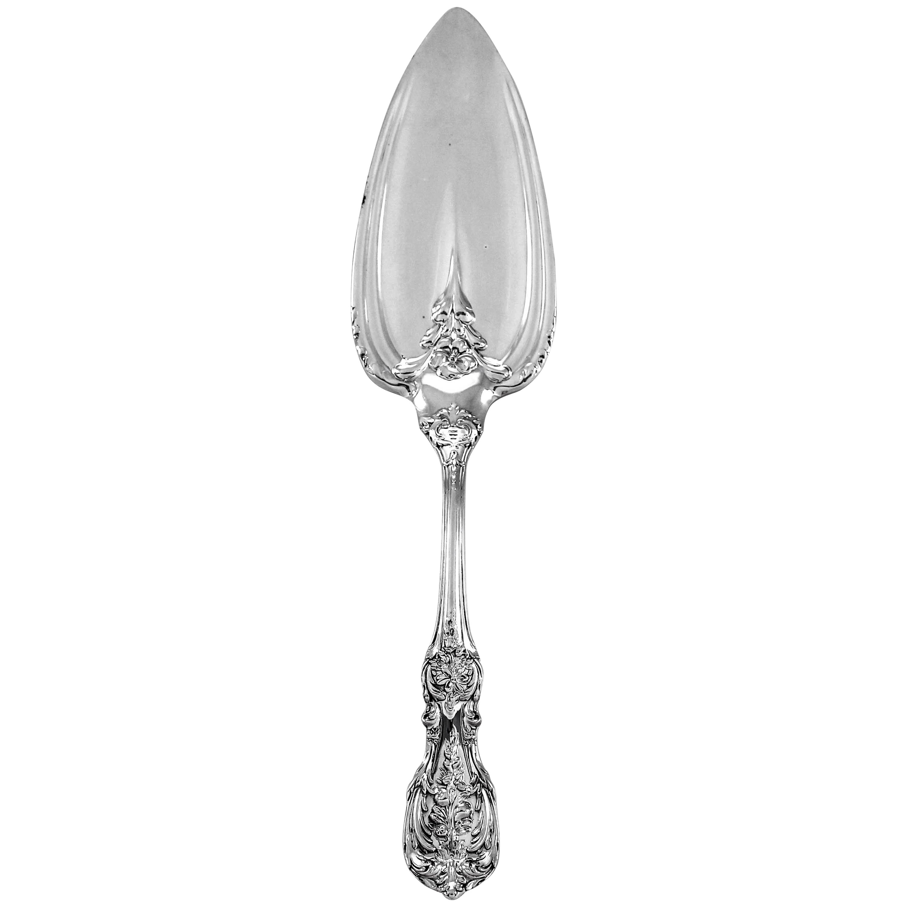Sterling Silver Francis I Oyster Server For Sale at 1stDibs