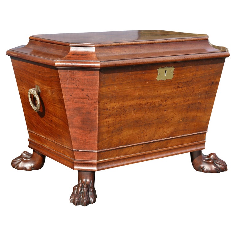 Regency Mahogany Cellerette For Sale at 1stDibs