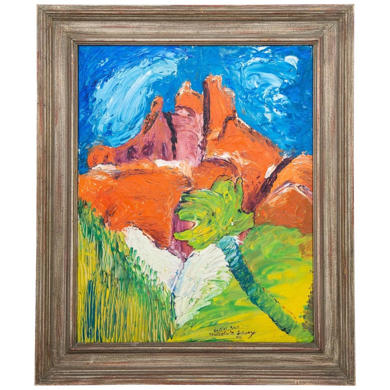 Phenomenal Surrealist Painting by Hugo Gnam at 1stdibs