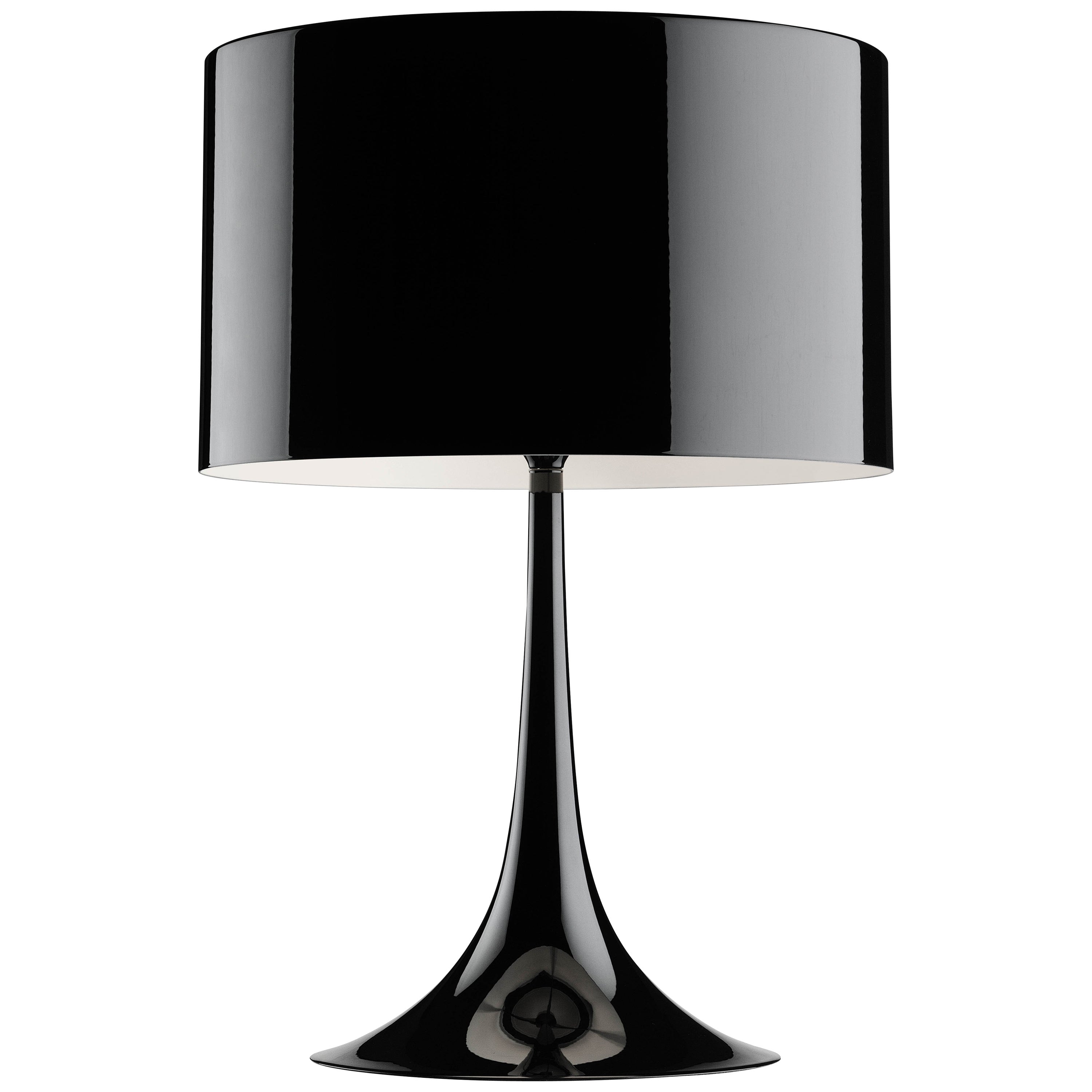 FLOS Spun Light Floor Lamp in Shiny Black by Sebastian Wrong For Sale ...