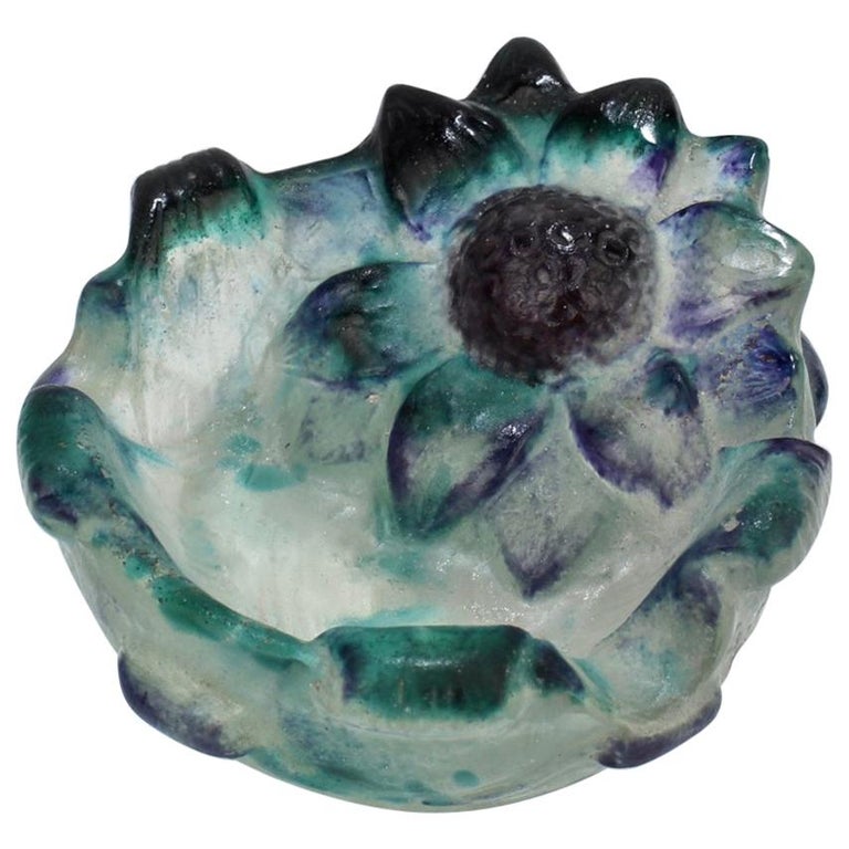 French Art Deco Pâe-de-verre Glass Vase by Gabriel Argy-Rousseau at 1stdibs