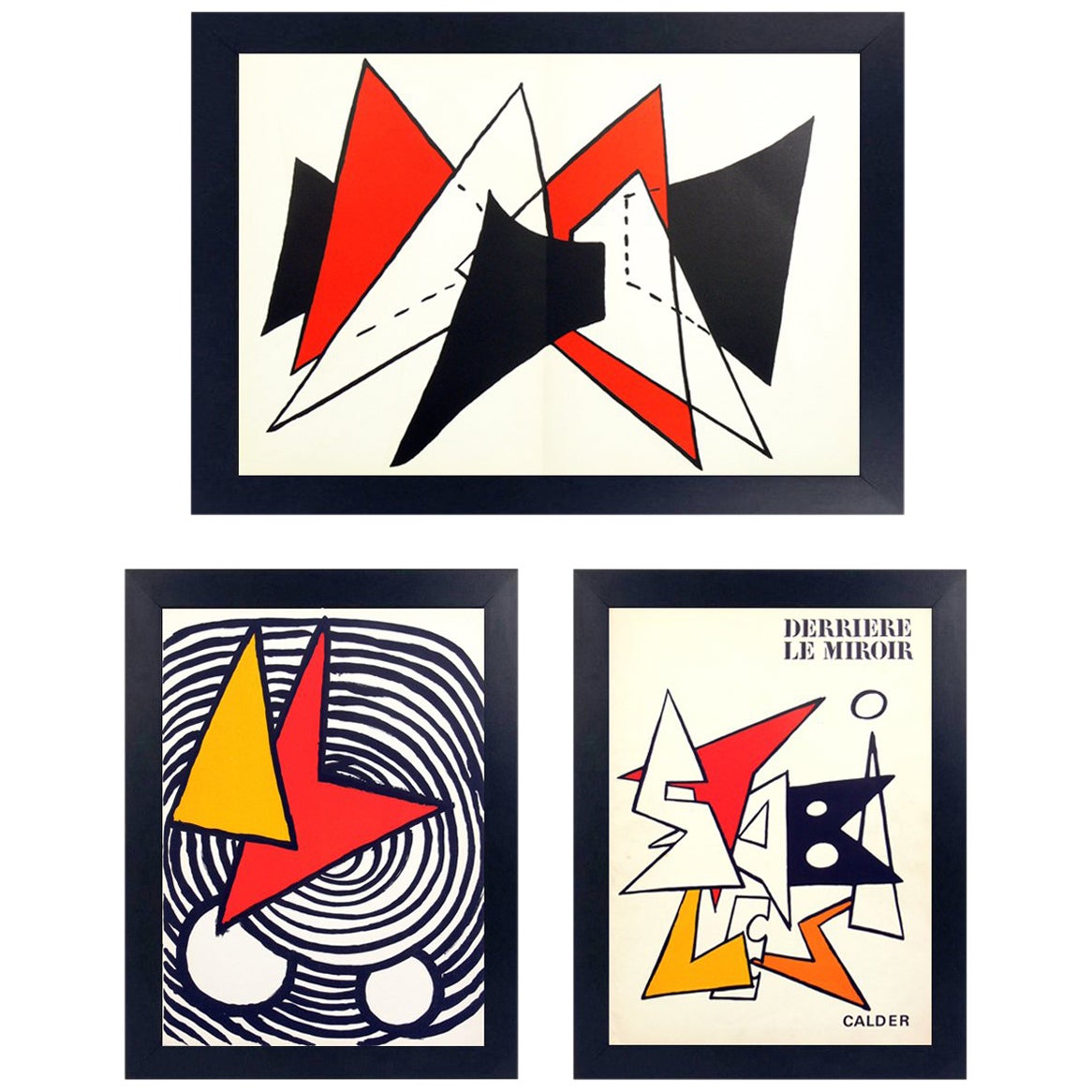 Artist Proof, Signed Lithograph "Spirale et Turbane": Alexander Calder ...