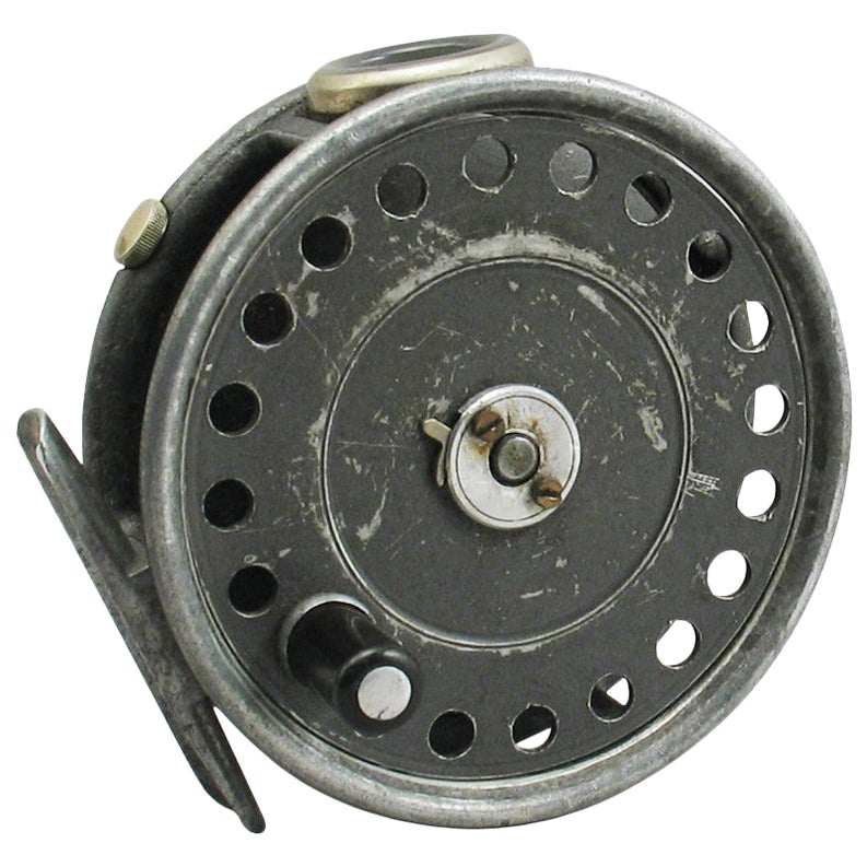 Antique Malloch Side Casting Fishing Reel, Scottish Salmon Fishing Reel ...