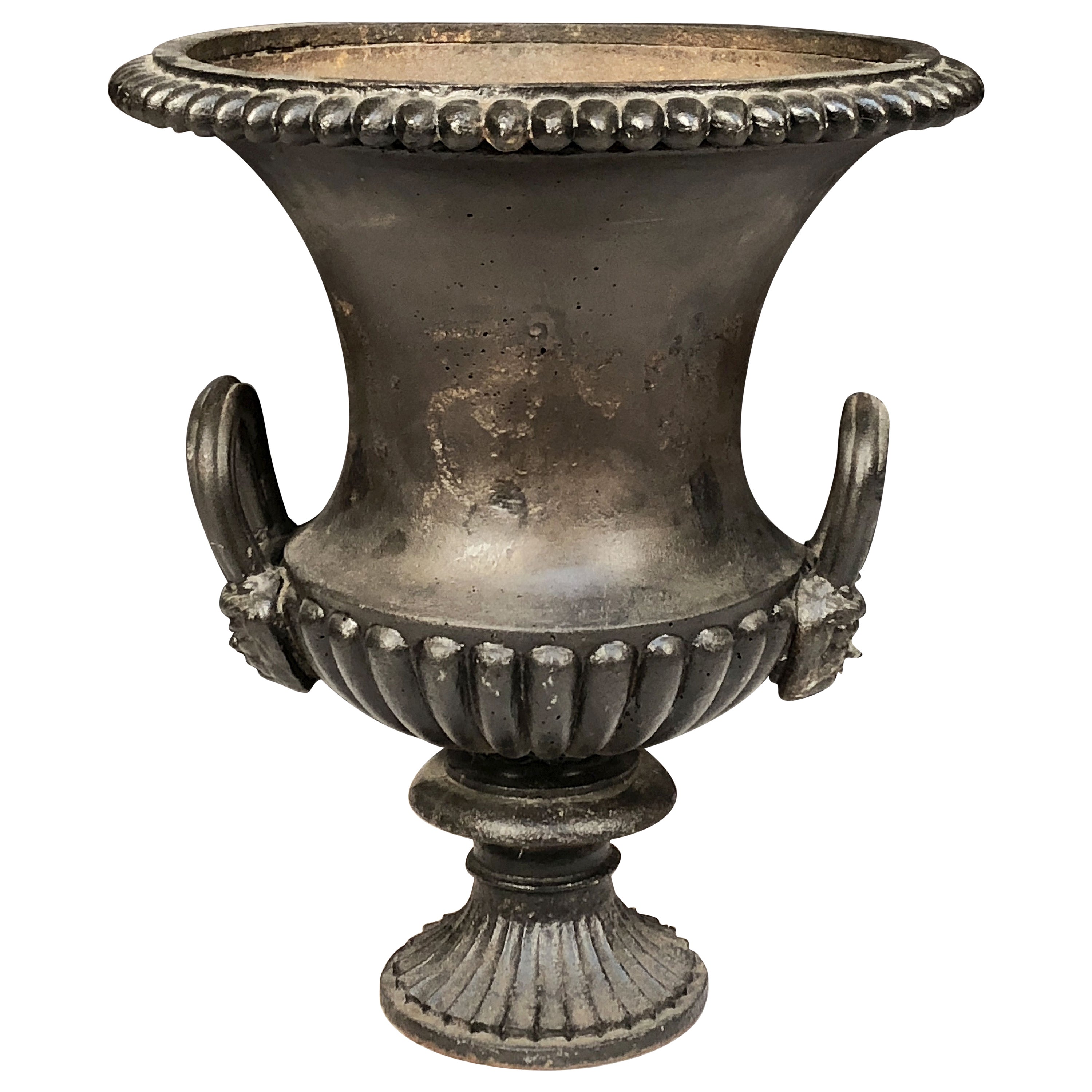 18th Century Cast Iron Classic French Versailles Urn, Planter ...