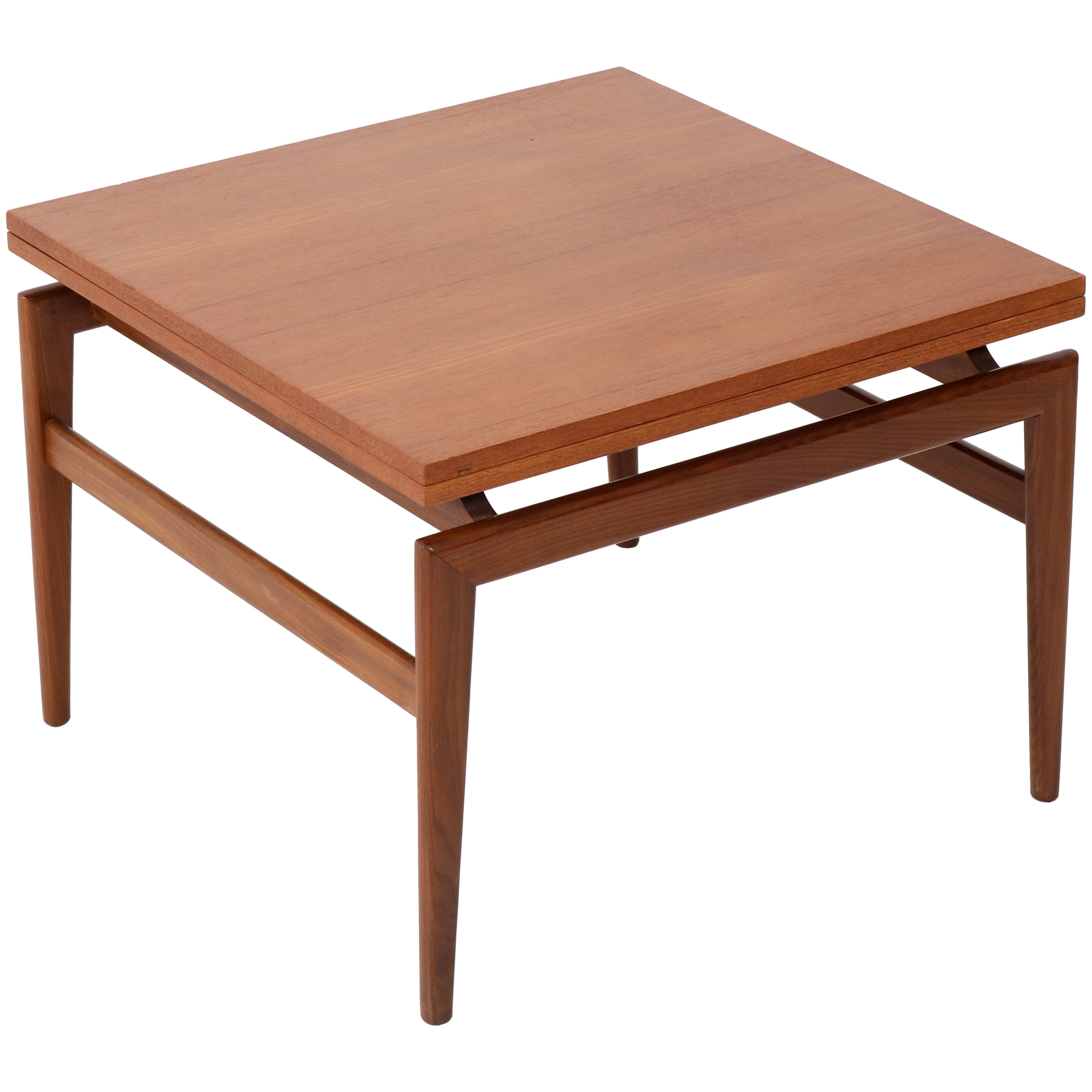 Vintage Swedish Mid-Century Modern Teak Coffee Table For Sale at 1stDibs