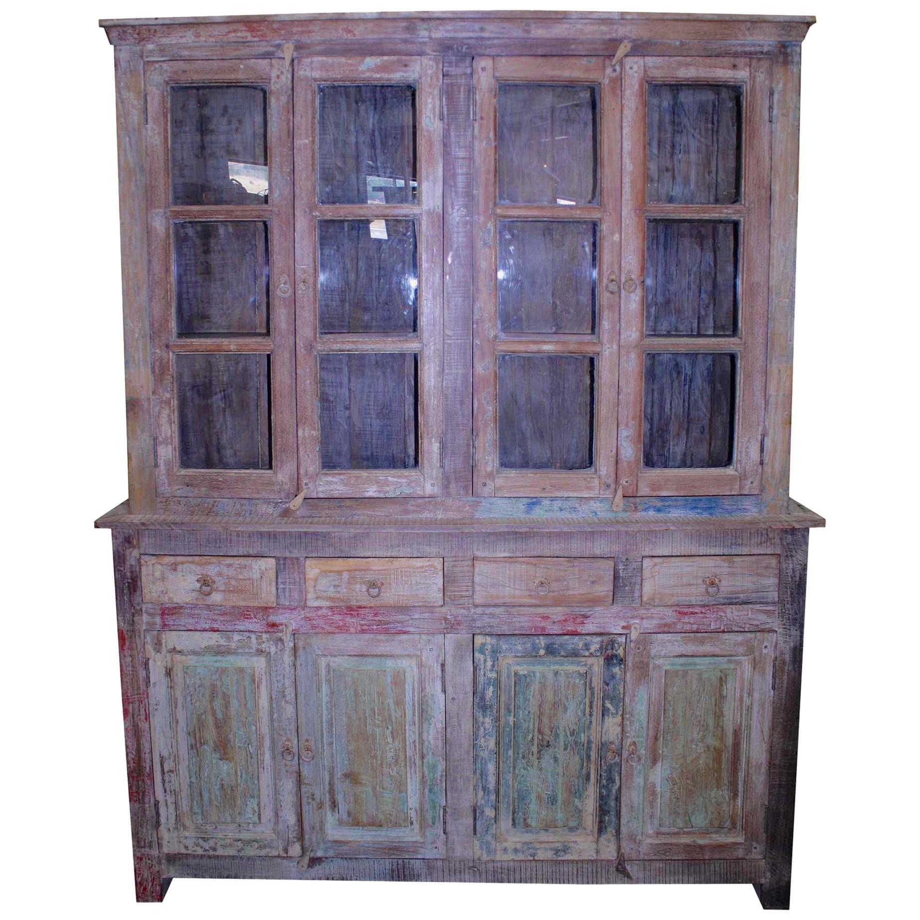 Large Scale Victorian Cabinet and Hutch at 1stDibs