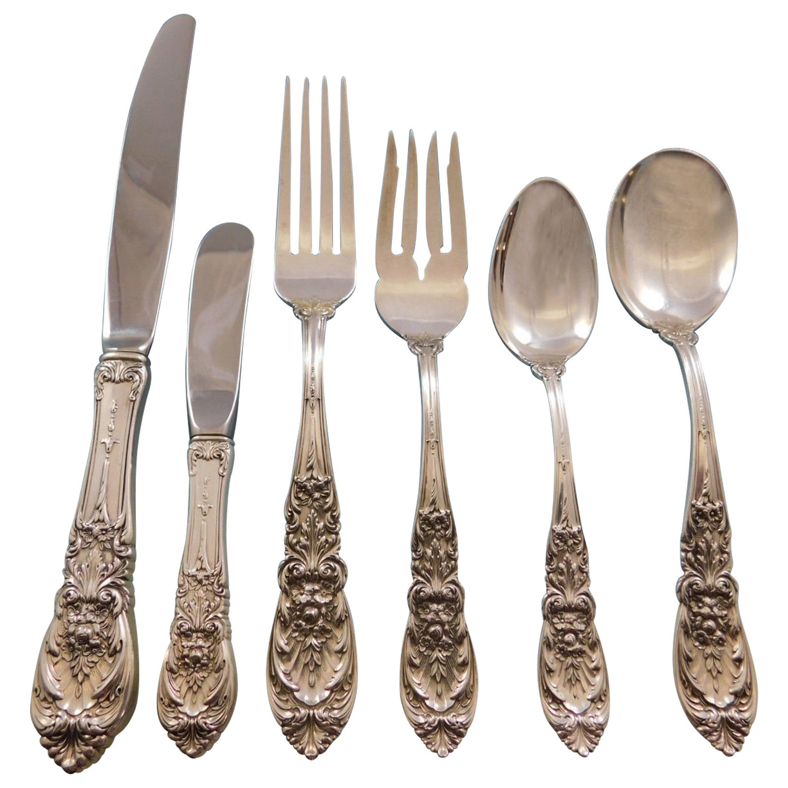Golden Countess by International Goldware Flatware Set for 12 Service ...