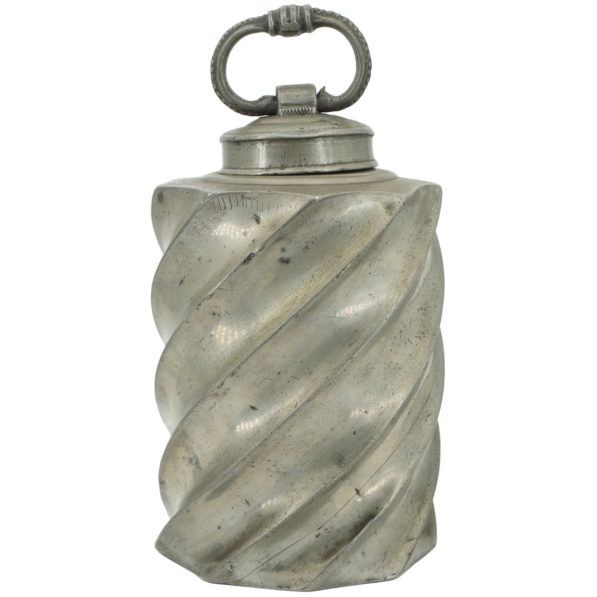 Five Antique English Pewter Mugs Collection at 1stDibs