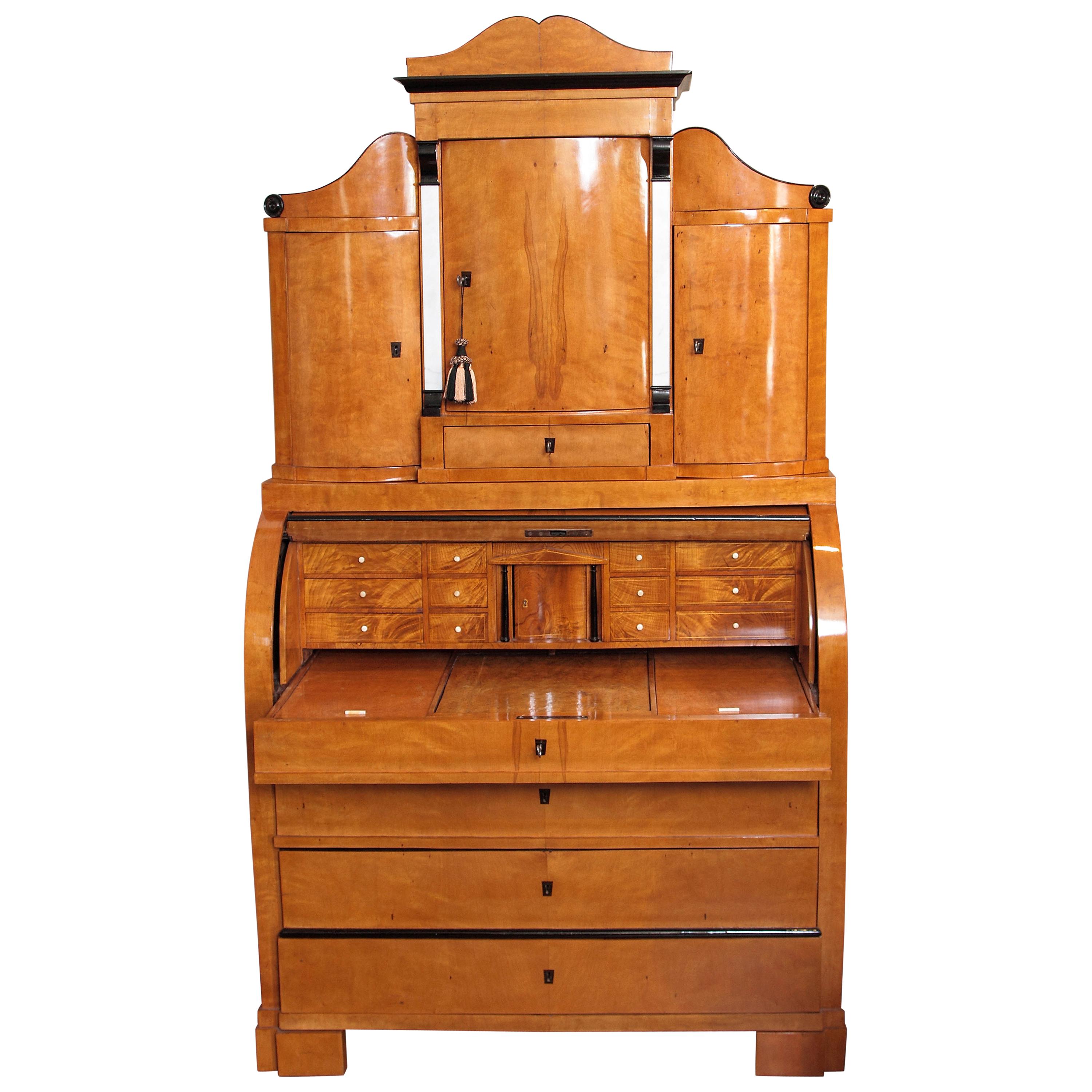 19th Century Biedermeier Secretary at 1stDibs