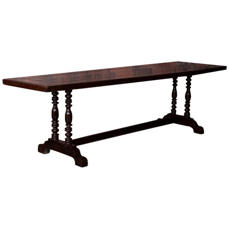 Antique Spanish Colonial Dining Table from The Philippines For Sale at ...