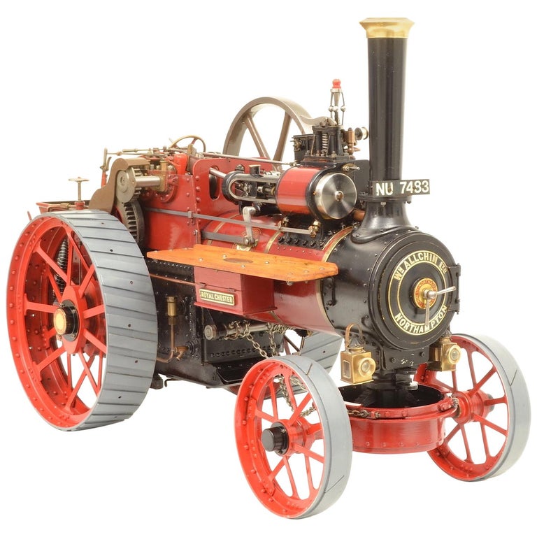 Live Steam Model Of A Triple-expansion Steam Engine At 1stdibs