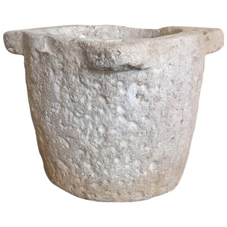 Tall Teak Mortar For Sale at 1stDibs