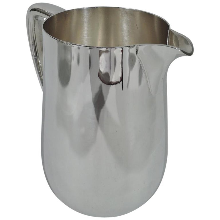 Kay Fisker Danish Modern Sterling Silver Pitcher For Sale at 1stdibs