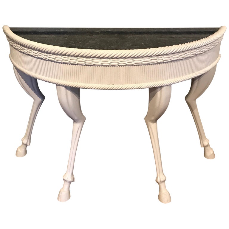 Rare Hoof Table in the Manner of John Dickinson at 1stdibs