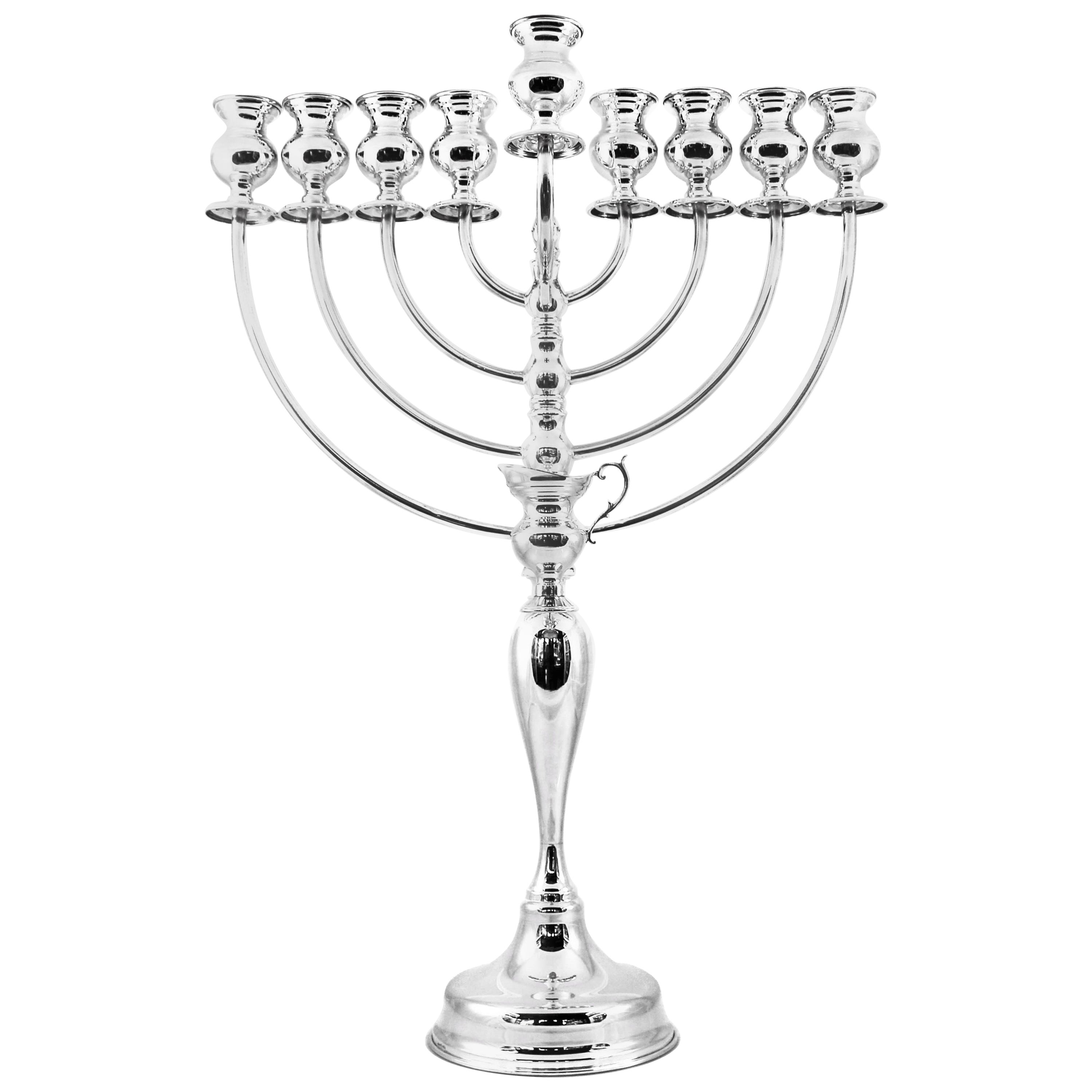 Sterling Menorah For Sale at 1stDibs