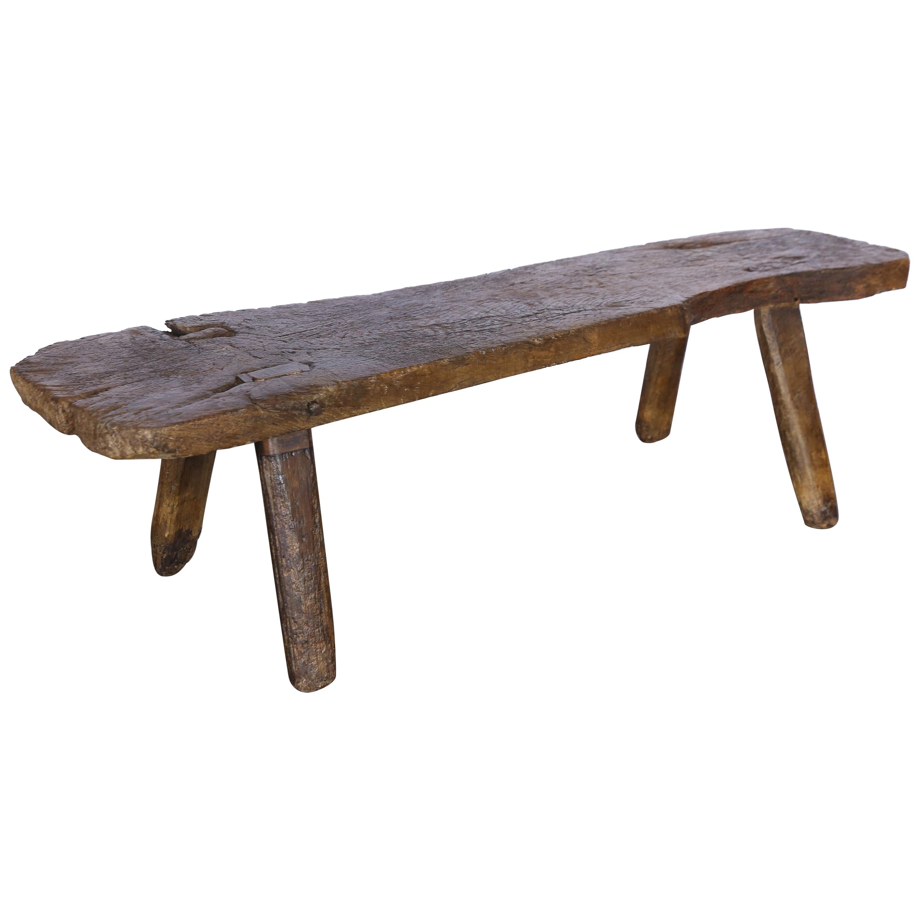 Rustic Bench or Coffee Table at 1stDibs