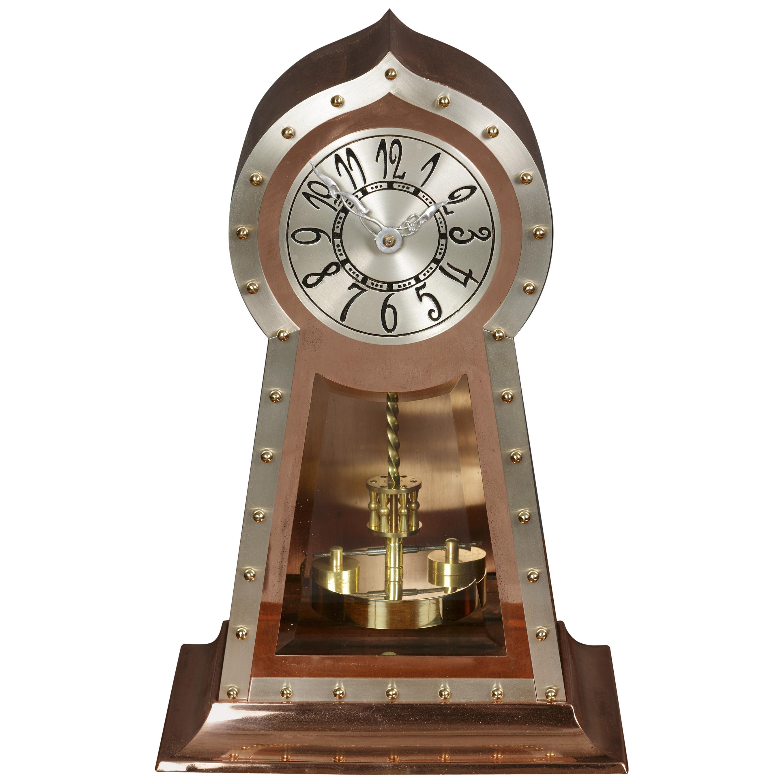 Fragmented Clock - Traditional crafted clock in mother of pearl For ...