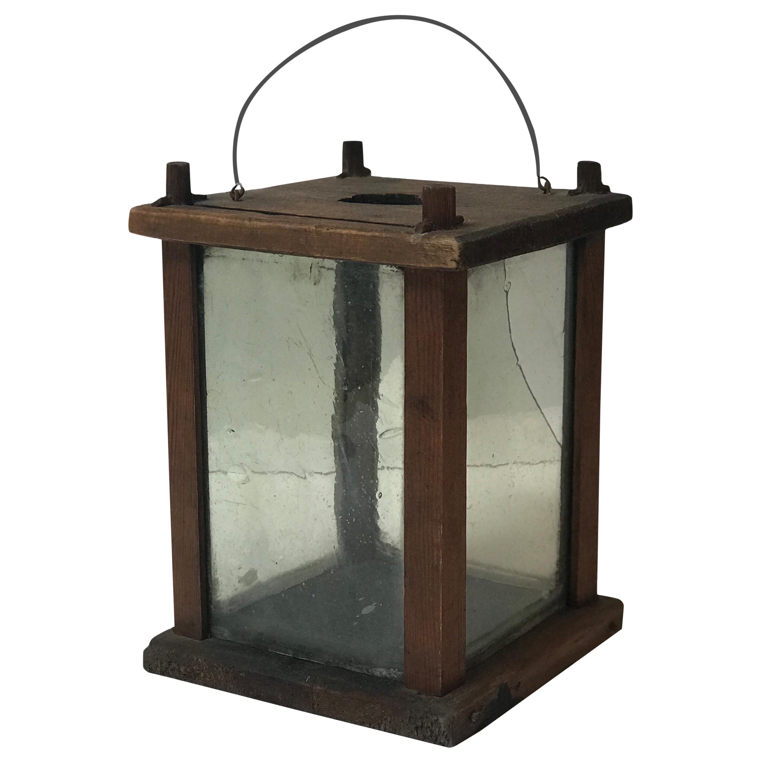 French Copper Lantern, Late 1800s at 1stDibs