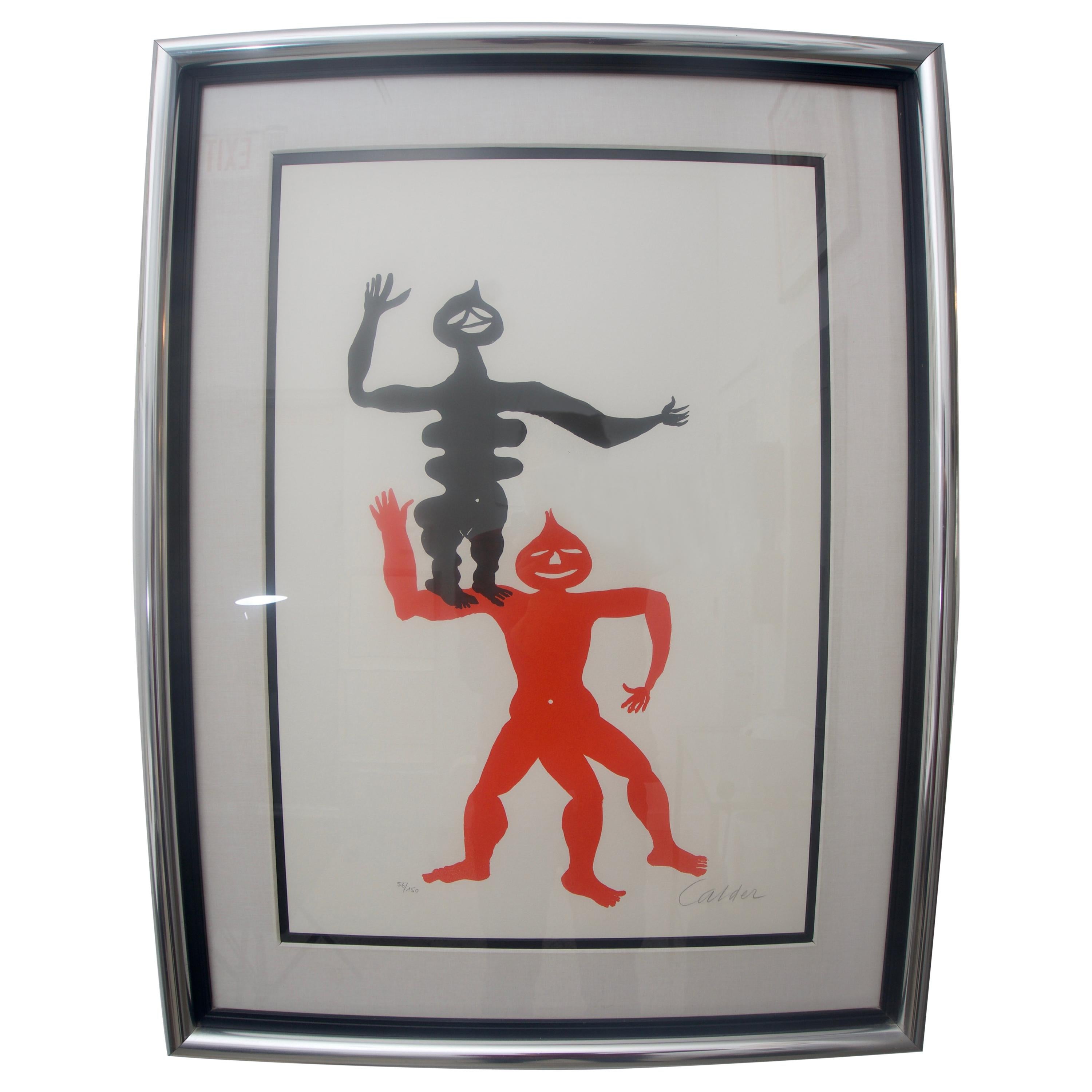 Alexander Calder, Signed Color Lithograph, E.A. 'Artist's Proof' 1965 ...