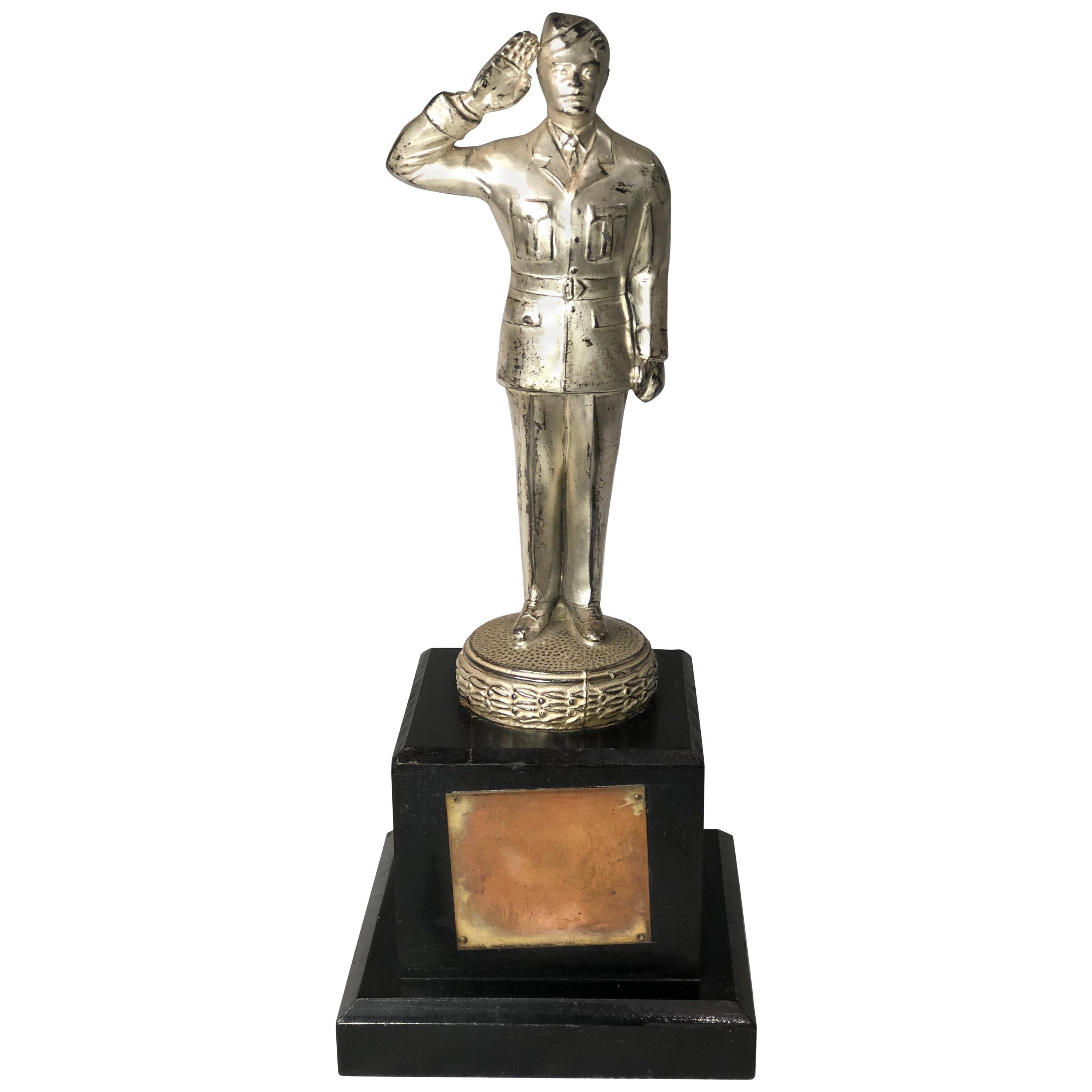 World War II Officer Trophy at 1stDibs
