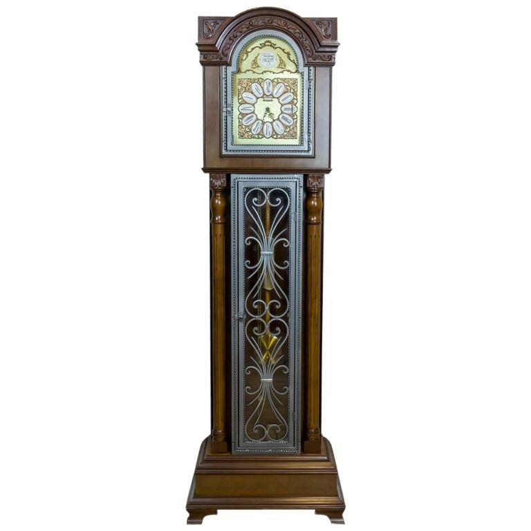 20th Century Tempus Fugit Grandfather Clock with a Chime For Sale at ...