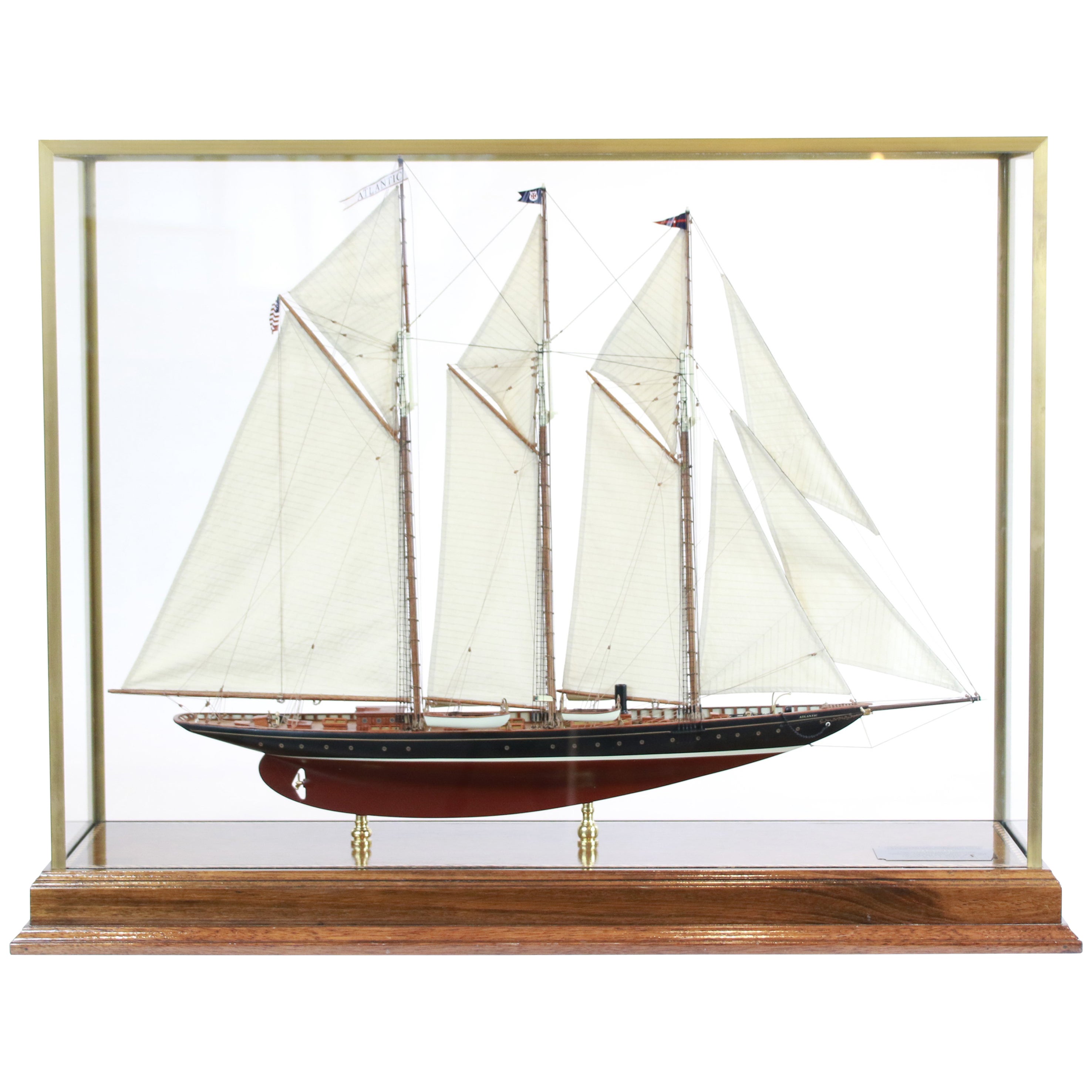 Three Masted Gaff Rigged Schooner For Sale at 1stDibs