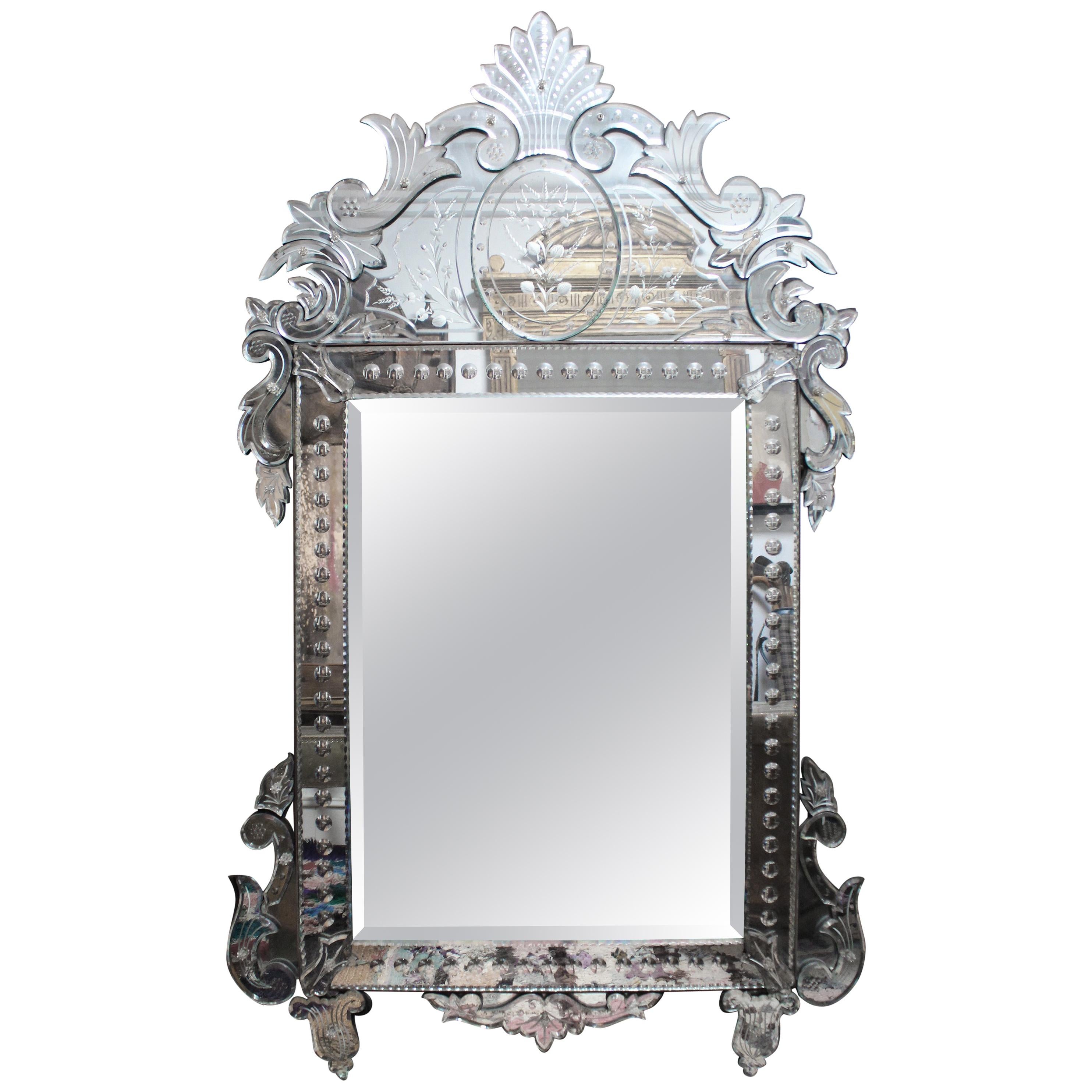 Early 1900s Wall Mirrors - 101 For Sale at 1stdibs