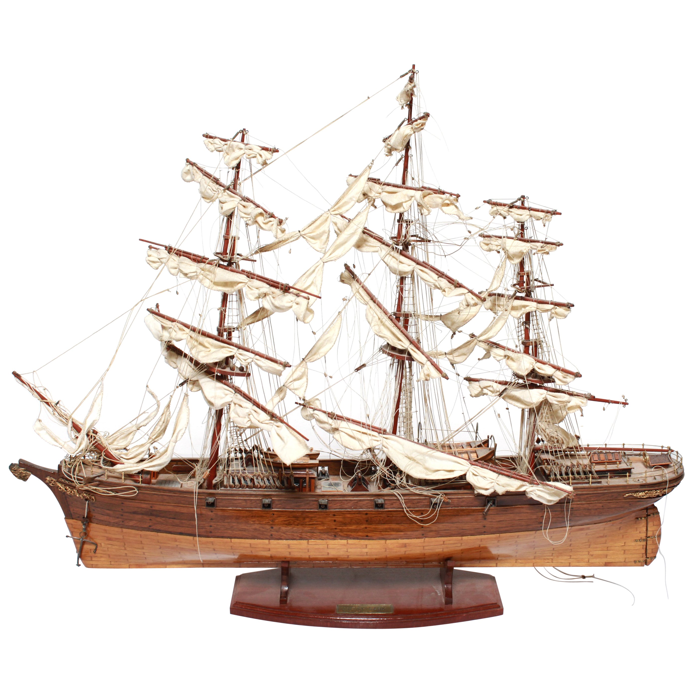 Young America Clipper Ship 1853 Model Realistic Representation Large ...