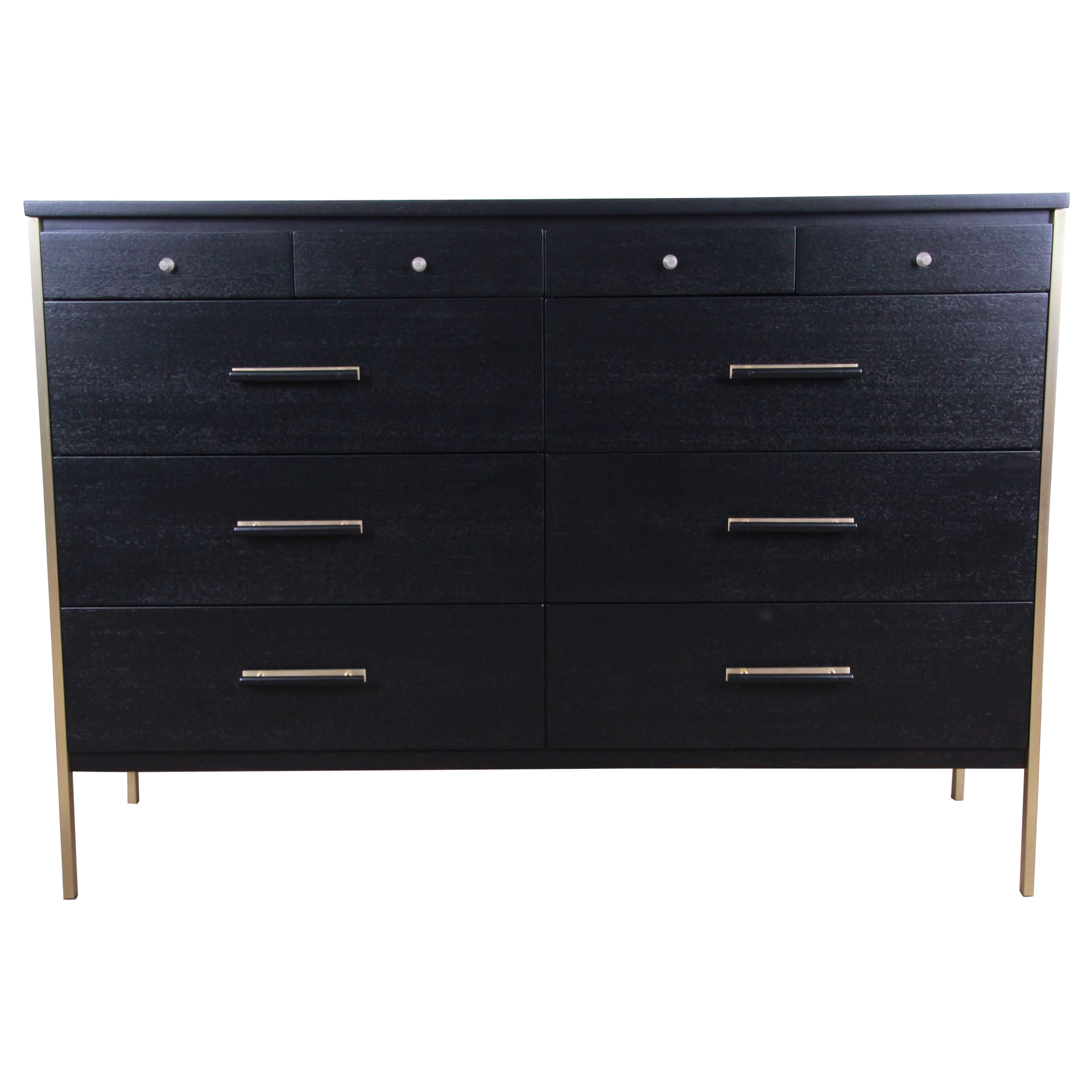 Ebonized Diamond Front Dresser at 1stDibs