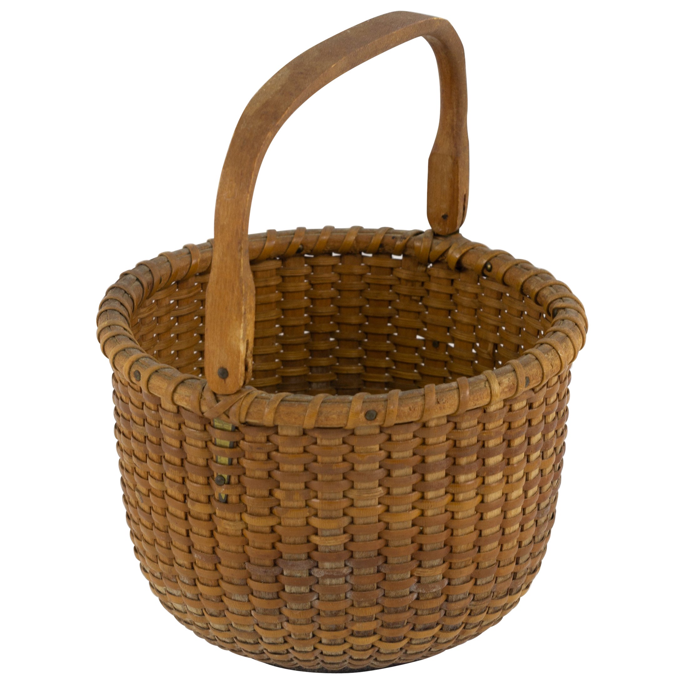 Large French Open-Sided Baguette Basket at 1stDibs