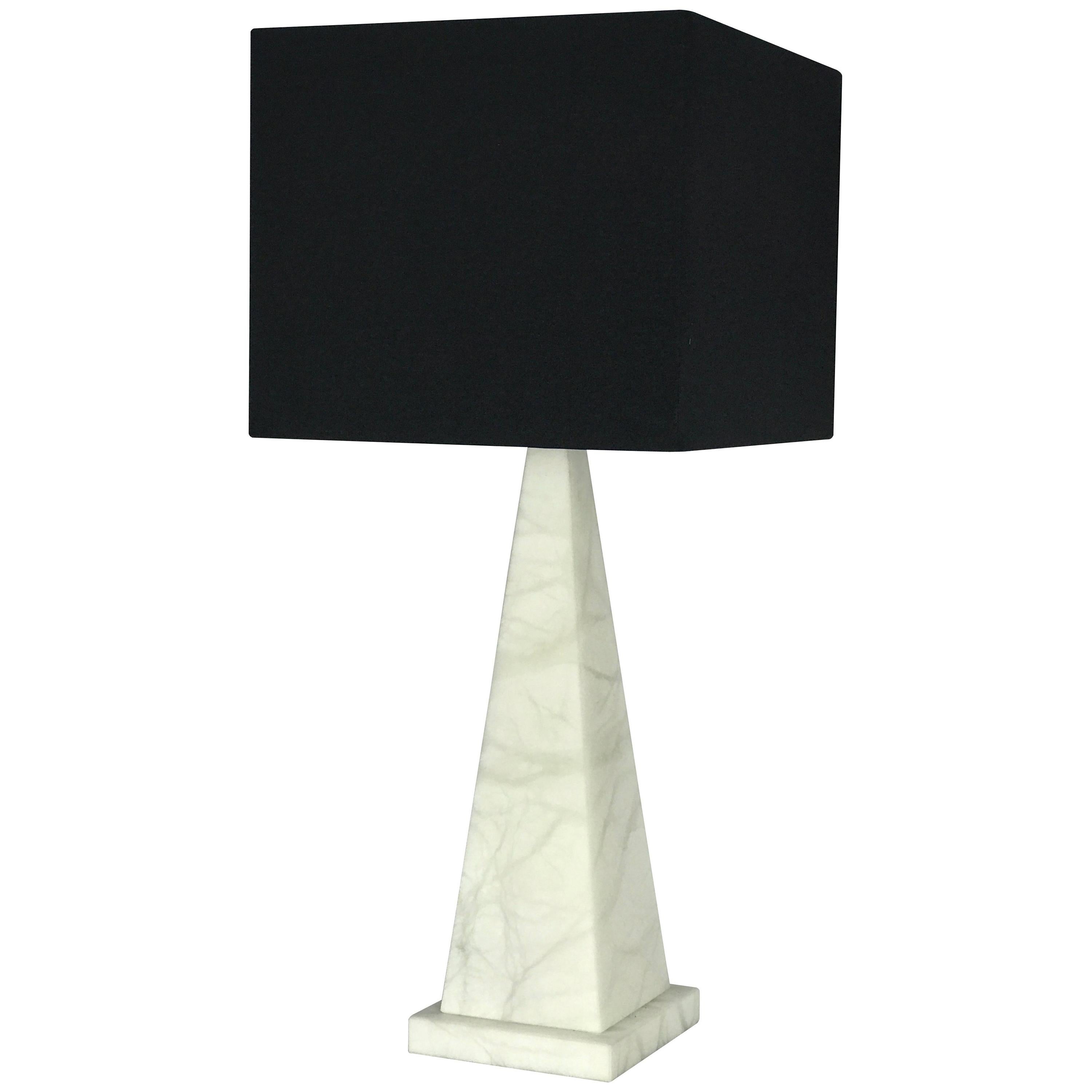 Alabaster Table Lamp at 1stDibs
