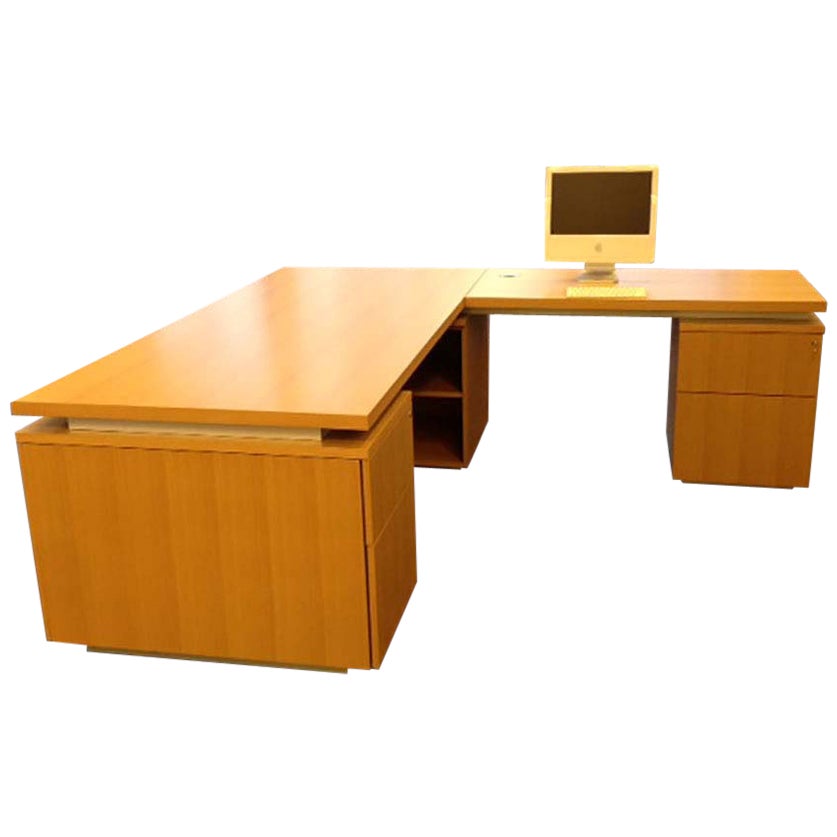Craft Revival hand crafted Cocobolo Wood Desk at 1stDibs