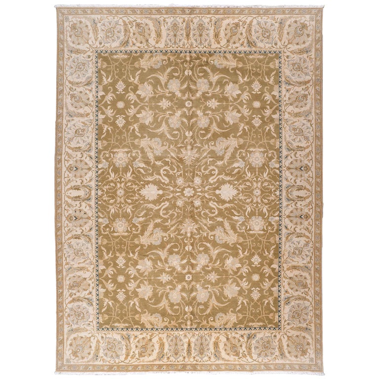 Indian Savonnerie Style Area Rug For Sale at 1stDibs | area rugs from ...