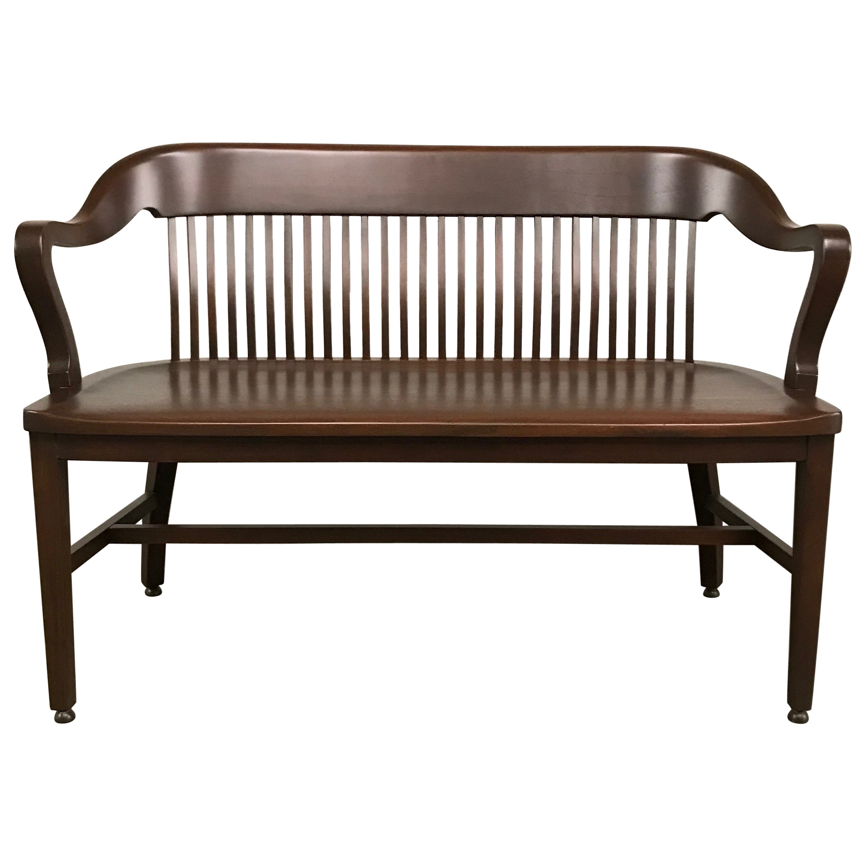 Bank of Folding Chairs / Bench at 1stDibs