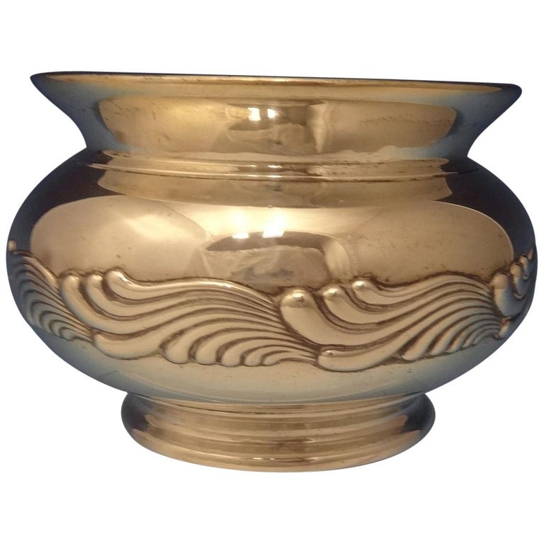 Wave Edge by Tiffany and Co. Sterling Silver Waste Bowl at 1stDibs