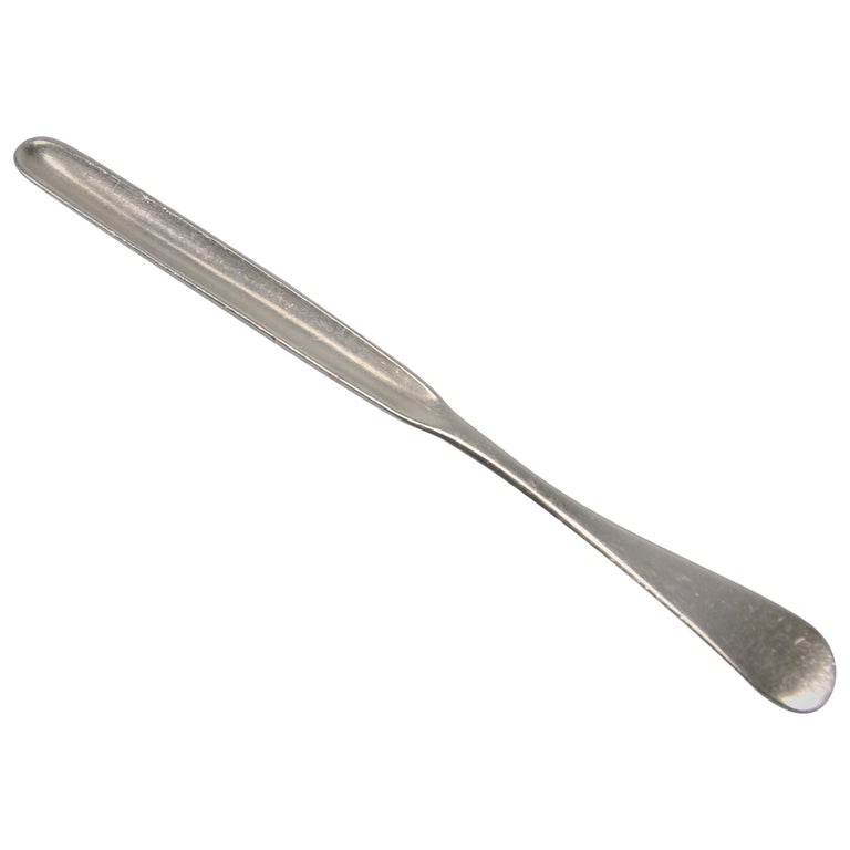 George III Small Sterling Silver Marrow Scoop by John Lambe For Sale at ...