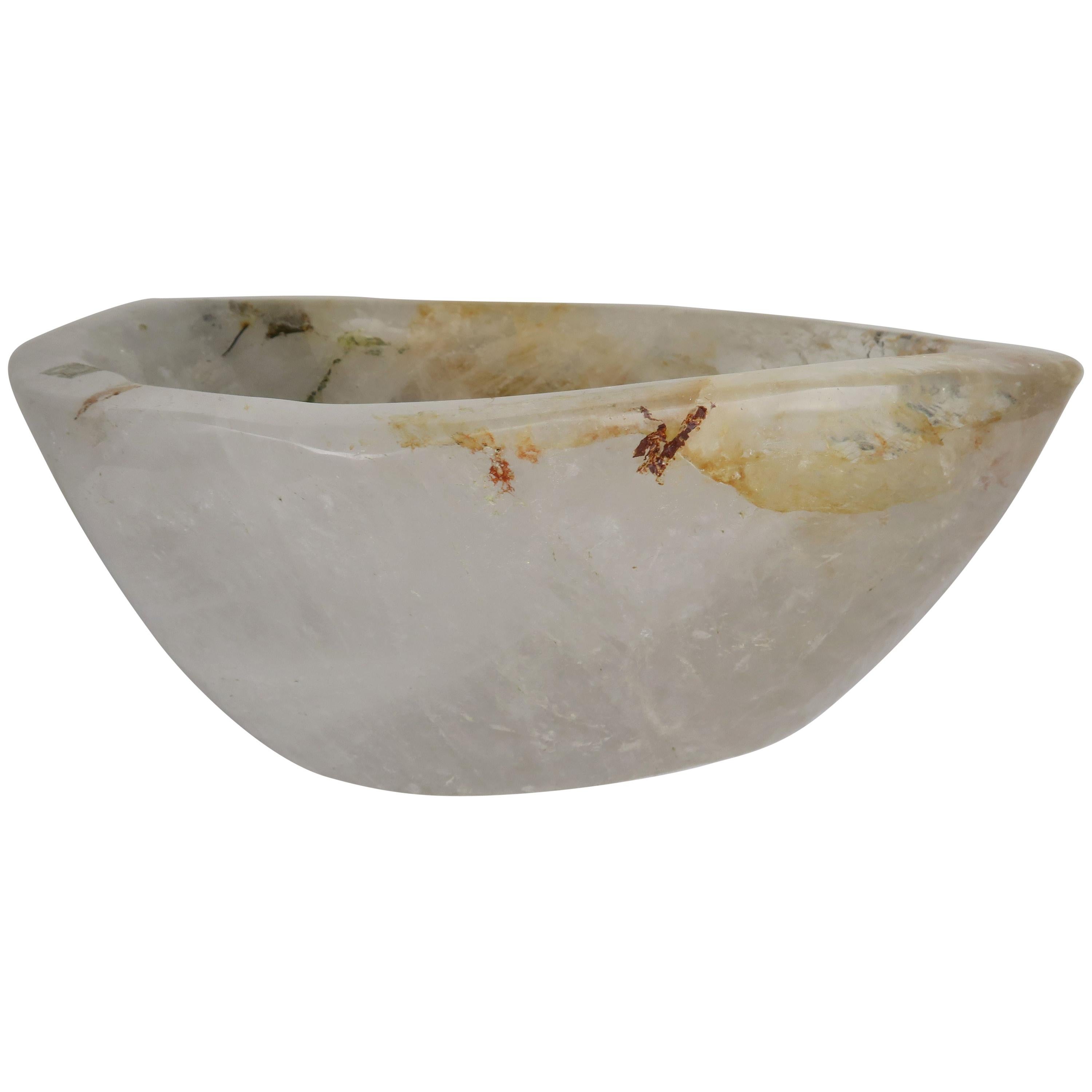Organic Rock Crystal Bowl at 1stDibs