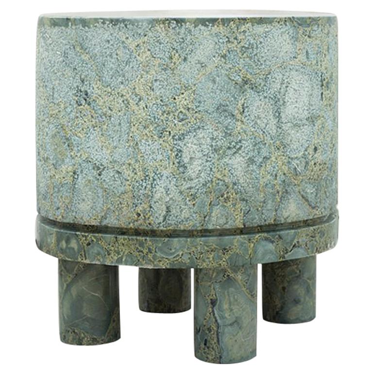 Diabase Volcanic Rock Side Table, Unique Hand-Sculpted, Rooms For Sale ...