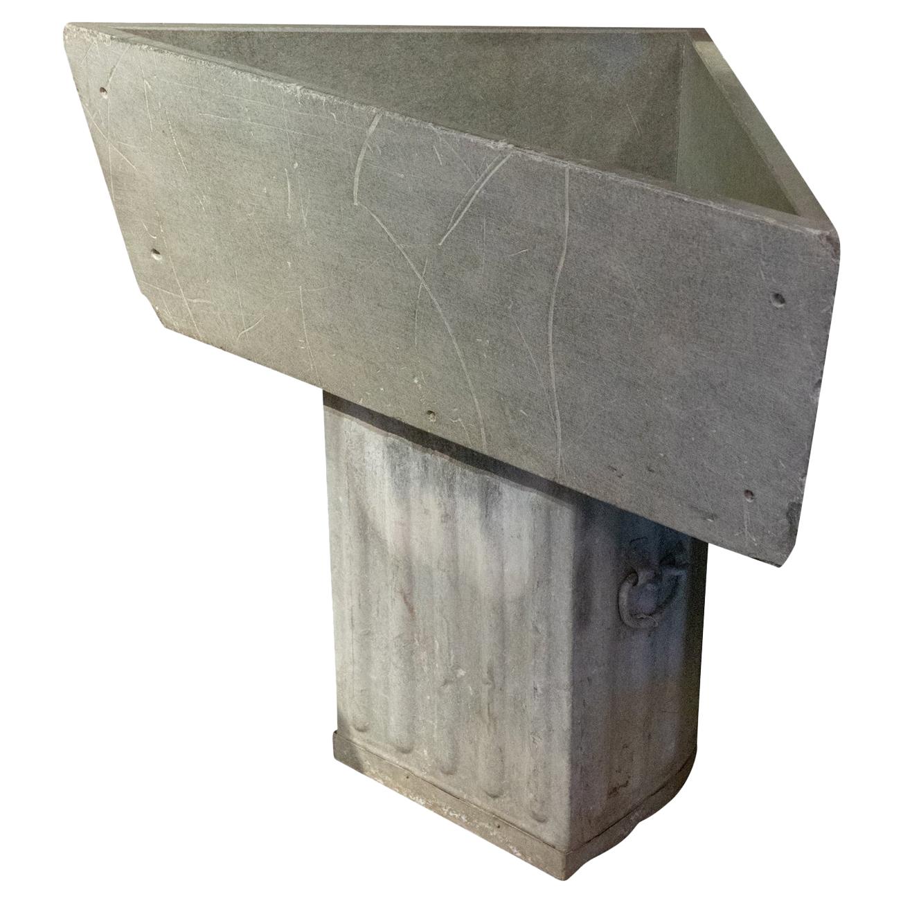 Triangular Soapstone Sink at 1stDibs