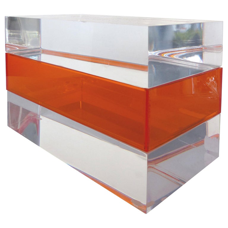 Custom Lucite Trinket or Jewelry Box For Sale at 1stDibs