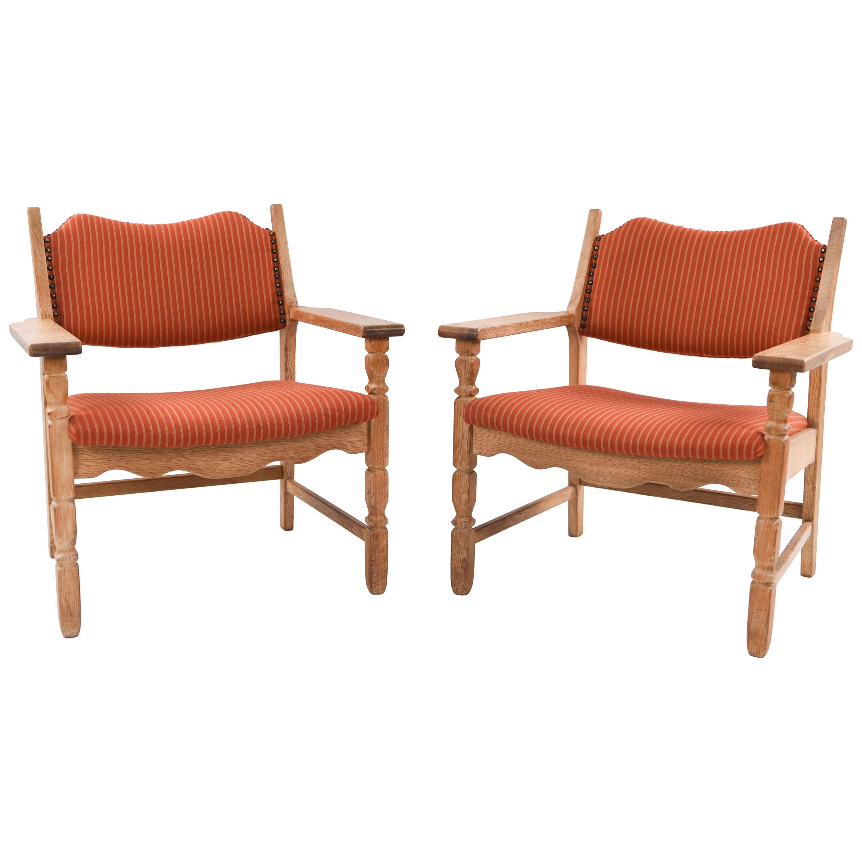Pair of Henning Kjaernulf Razor Blade Chairs, Denmark, circa 1960 For ...