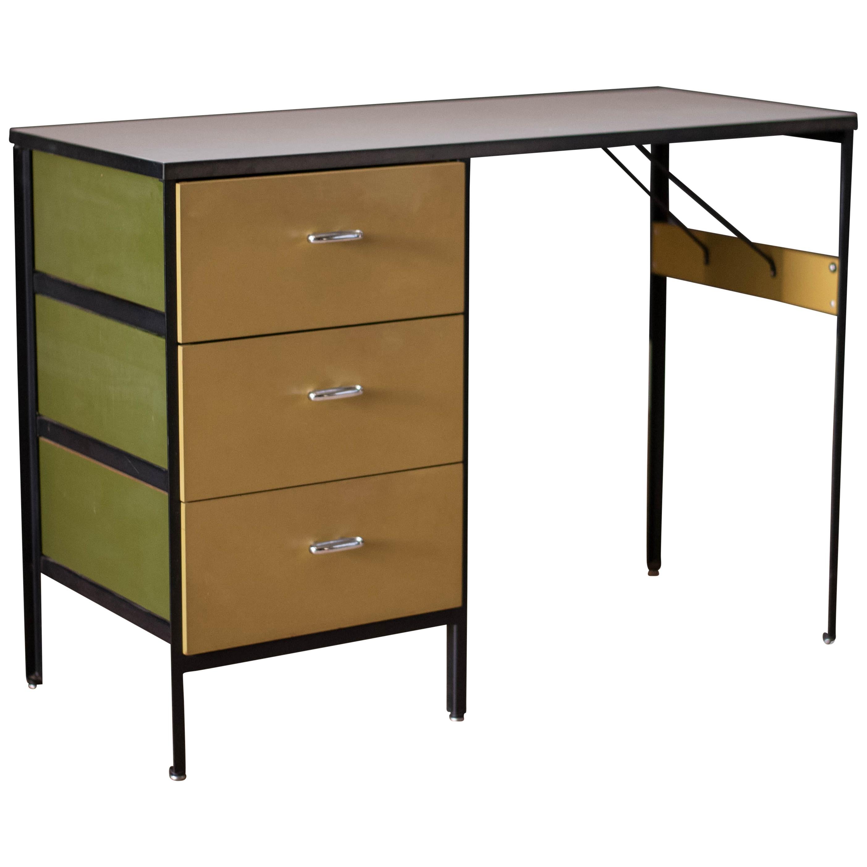 Vintage George Nelson Steel Frame Desk for Herman Miller at 1stDibs ...