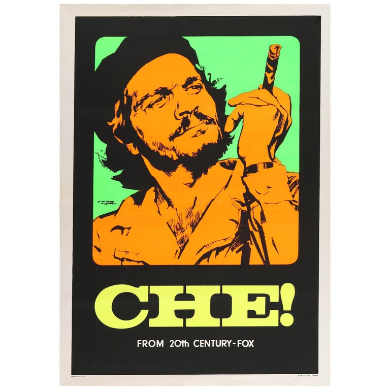 'Che!' Original Vintage Movie Poster, Italian, 1969 at 1stDibs