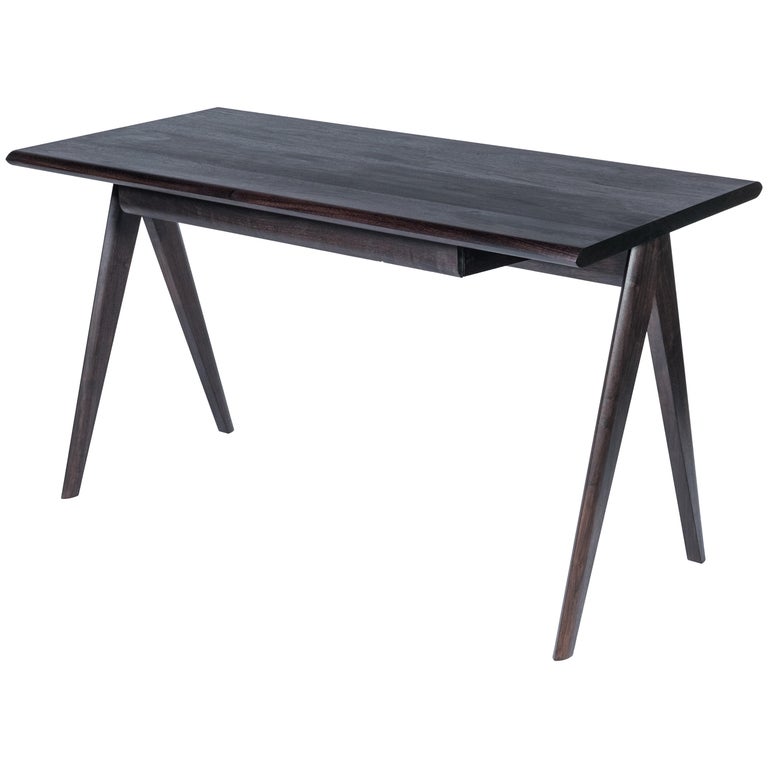 Crest Desk by Tretiak Works, Oxidized Walnut Handmade Contemporary Desk ...